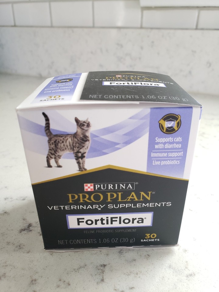 Purina FortiFlora Pro Plan Veterinary Probiotic Supplement - 30 Sachets | eBay