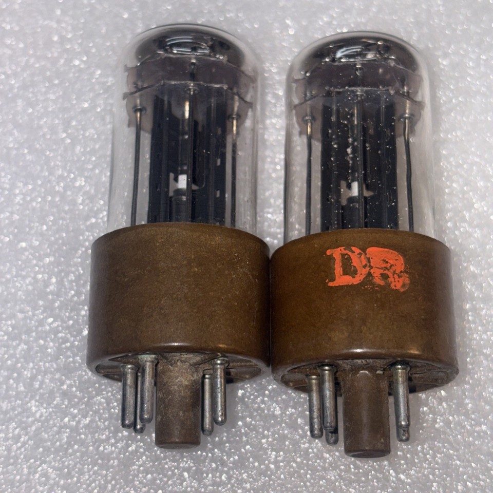 Pair JAN-CEA-5852 Bendix Tubes Special 6X5 Tested Strong 4 Available | eBay