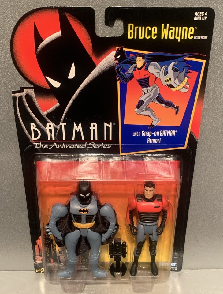1992 Batman Animated Series Bruce Wayne Snap On Batman Armour⭐ ...