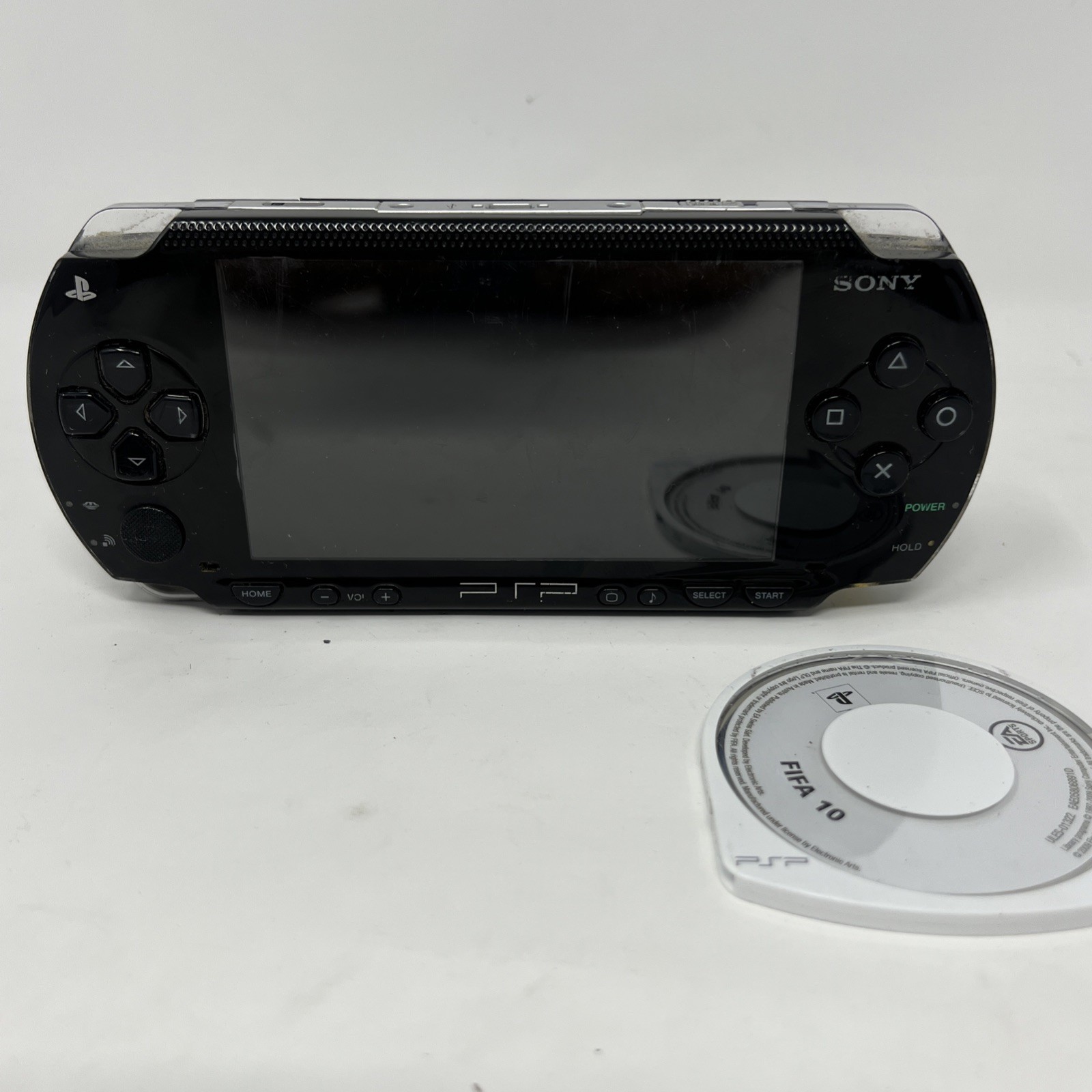 Sony PSP Handheld for Parts or Repair - Fifa Game Battery, Memory Card ...