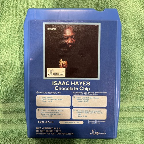 8 Track Isaac Hayes Chocolate Chip VG | eBay