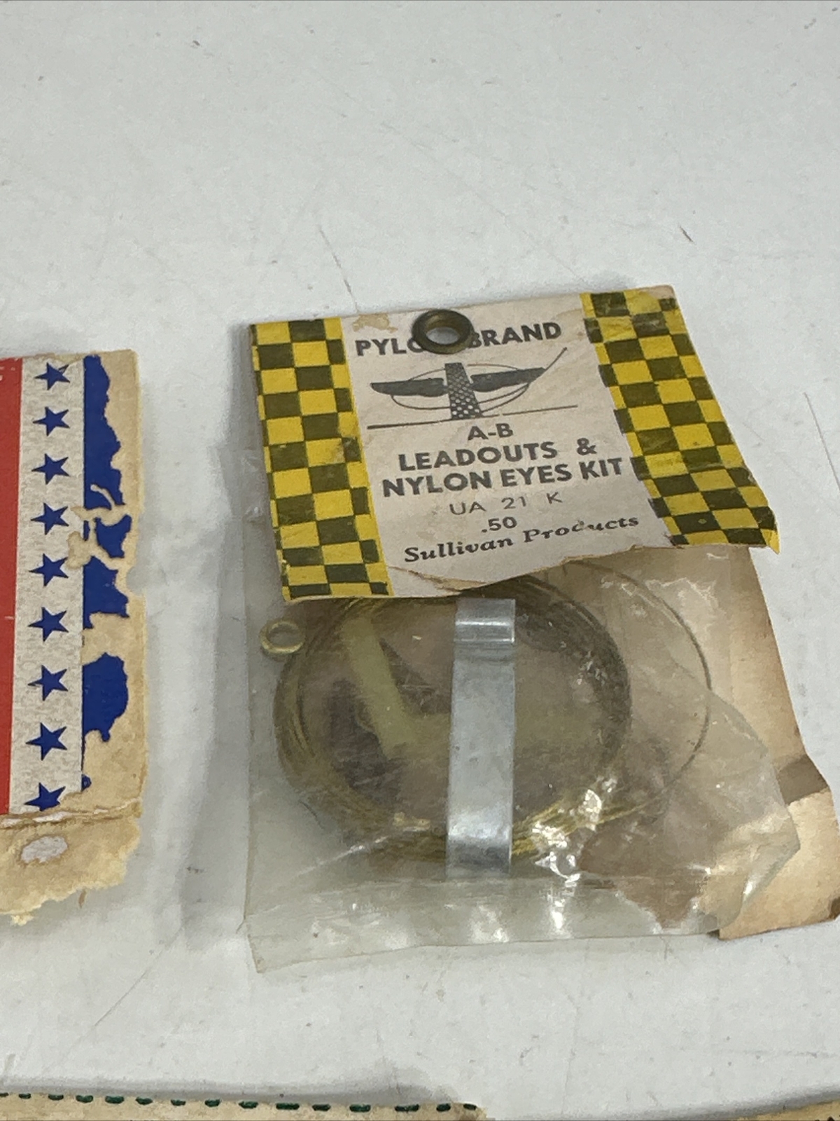 Fox 40 RC Model Airplane Engine, cleaned, Pylon Prop. Bellcrank Misc ...