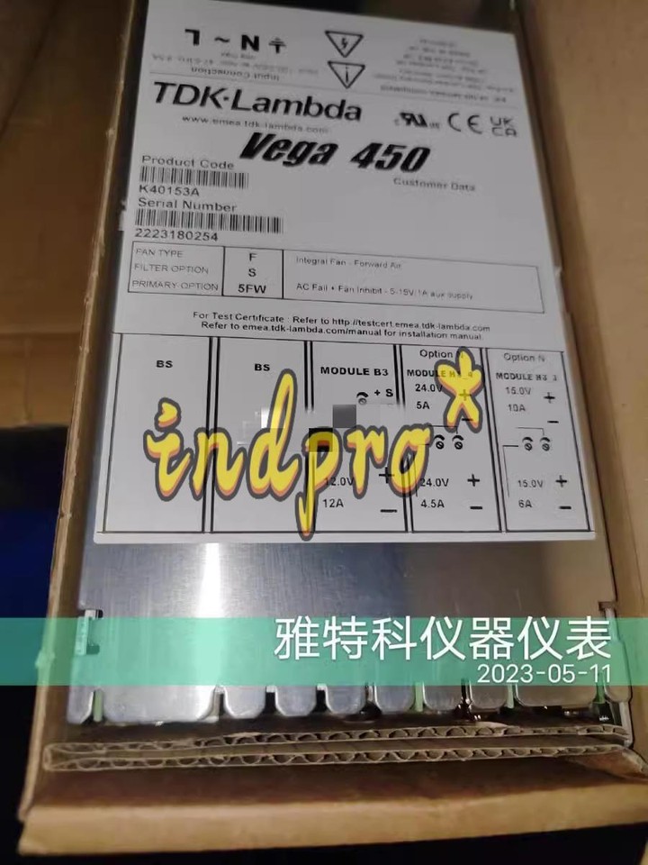 1pcs NEW TDK-LAMBDA Vega450 K40153A power supply module | eBay