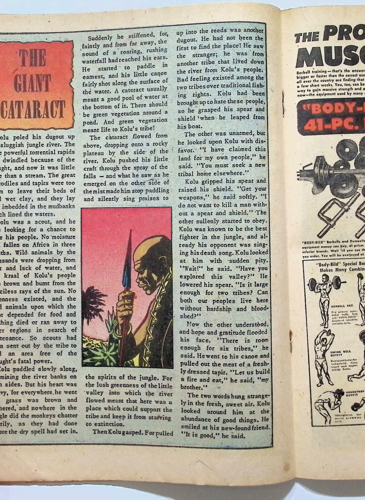 WHITE PRINCESS OF THE JUNGLE No. 5- AVON 1952- TARINDA- KINSTLER ART ...