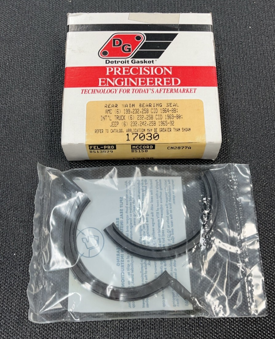 17030 Detroit Gasket Rear Main Bearing Seal BS13879 Bearing Seal | eBay