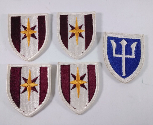 5 Military Patches Lot: 44th Medical Brigade, 97th Army Reserve Command ...