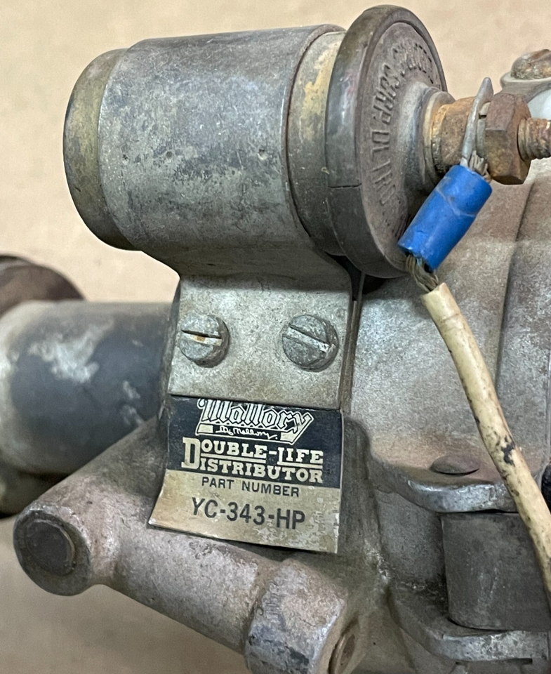 Mallory YC-343-HP Double-Life Dual Point Distributor Ford FE 352 390 ...