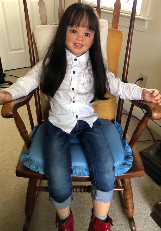 Reborn toddler doll Delphi by Ping Lau | eBay