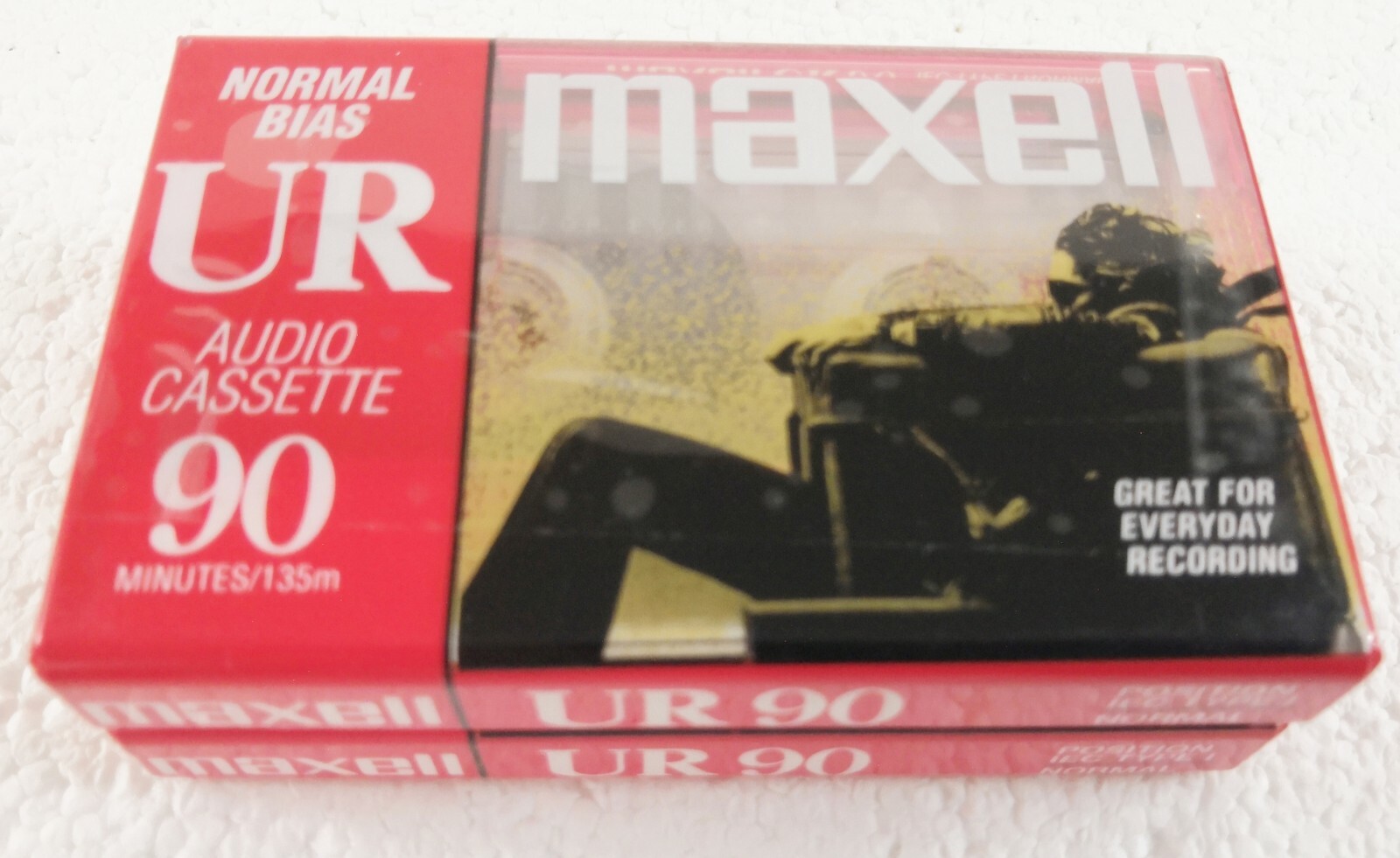 Maxell Audio Cassette Tape UR90 Normal Bias 90 Minutes Pack of 2 | eBay