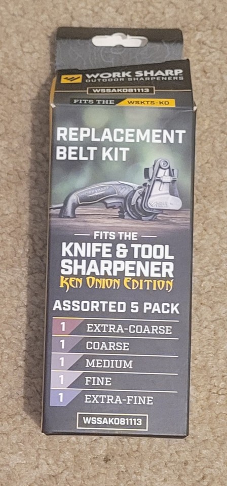 Work Sharp Knife Sharpener + 4 Replacement Belts | eBay