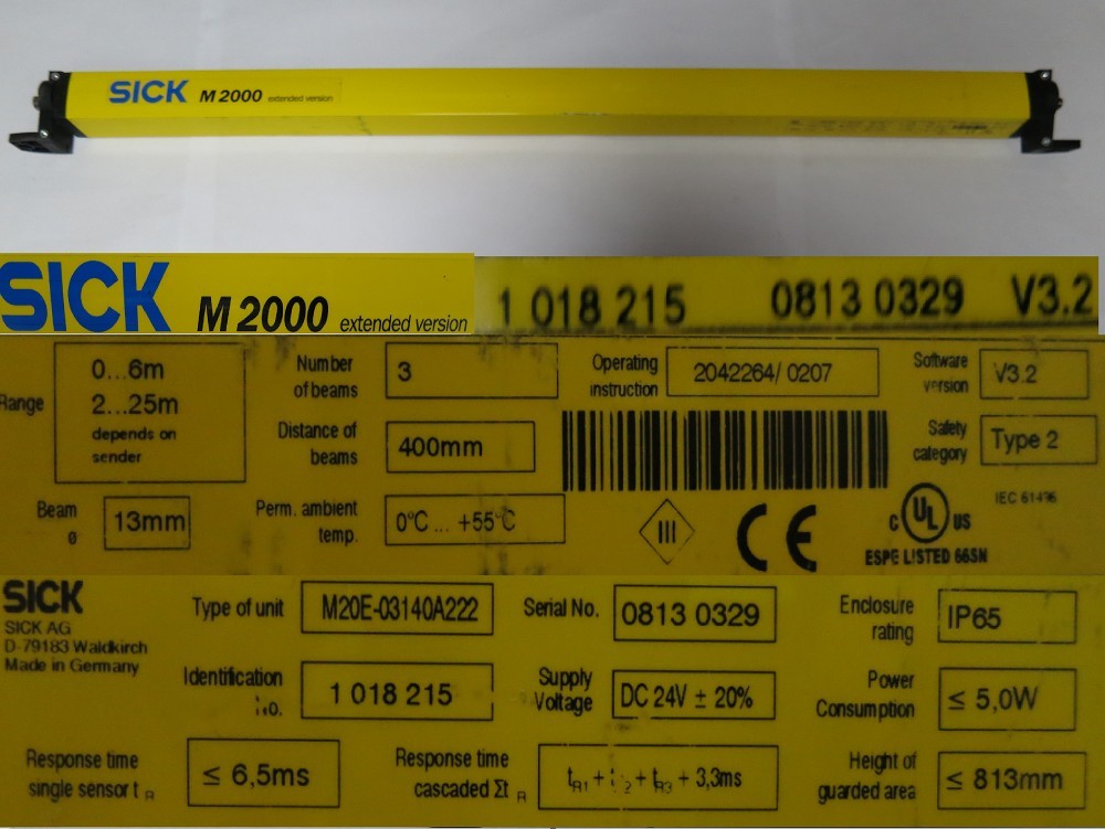 SICK M2000 extended Version M20E-03140A222 1 018 215 26-1 #2981 | eBay UK