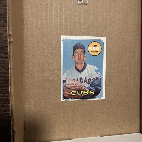 1969 Topps Set-Break #483 Ted Abernathy EX-EXMINT Chicago Cubs Vintage ...