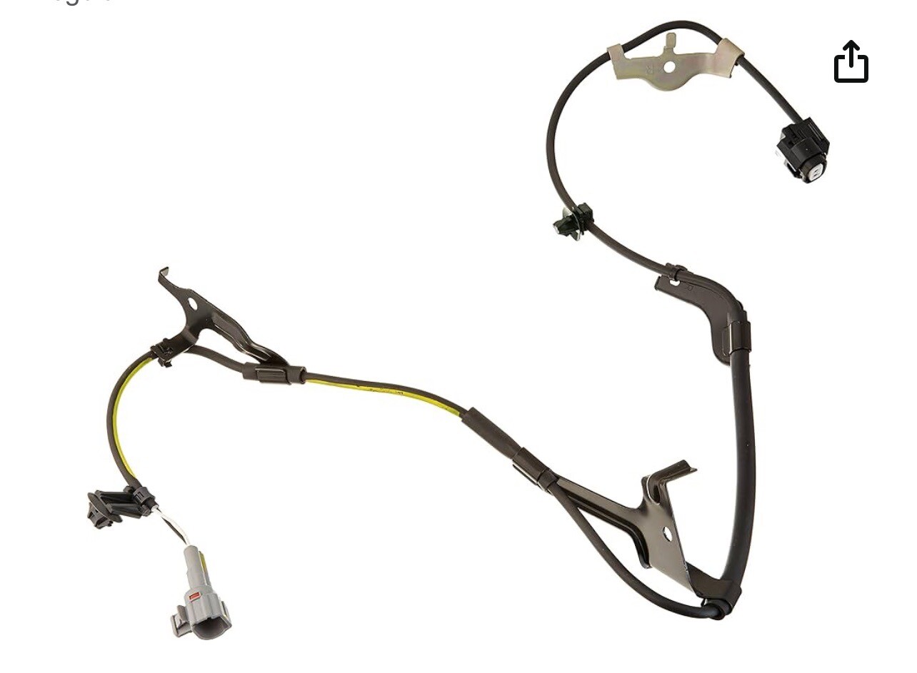 GENUINE TOYOTA 10-20 4RUNNER FJ GX FR RH SKID CONTROL SENSOR WIRE 89516 ...