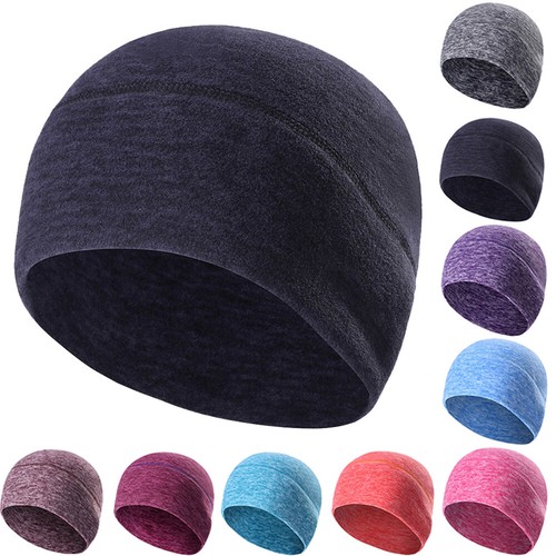 Winter Skull Cap cycling Helmet Liner with Ear Cover Beanie Hat for ...