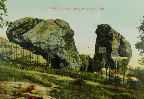 Judges Cave New Haven Connecticut Written On Divided Back Vintage ...