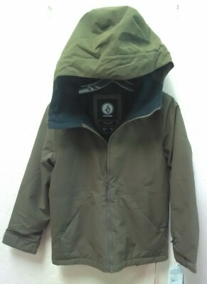Volcom Snow Vernon Insulated Jacket military green kids Large | eBay