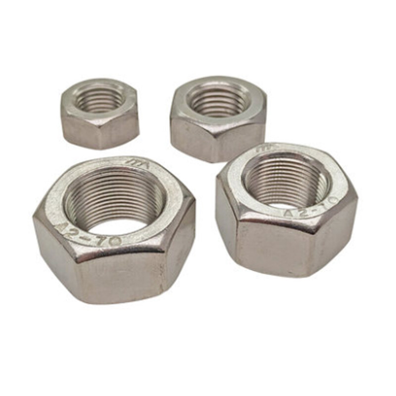 304 Stainless Steel M8-M24 Metric FINE Left Hand Thread Hex Nut | eBay