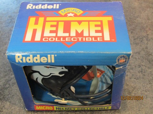 Vintage Denver Broncos Riddell Micro Football Helmet 1995 NFL | eBay