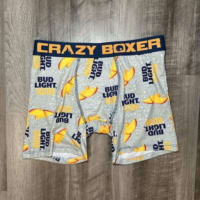 Bud Light Mango Seltzer Crazy Boxer Boxer Brief - Medium | eBay