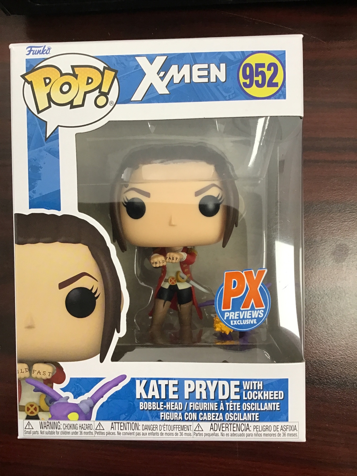 Funko Pop Marvel XMen #952 Kate Pryde w/ Lockheed PX -2 Lockheeds for ...
