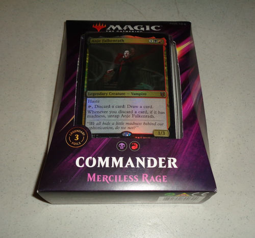 ~Merciless Rage Magic Gathering MTG Commander 2019 Deck ~Sealed - New ...