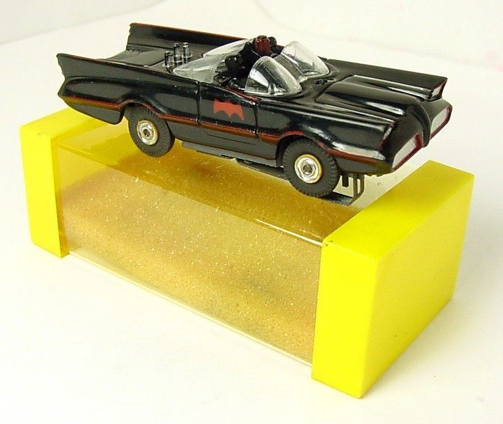1960s AURORA THUNDERJET 1385 BATMAN BATMOBILE HO SCALE SLOT CAR IN CASE ...