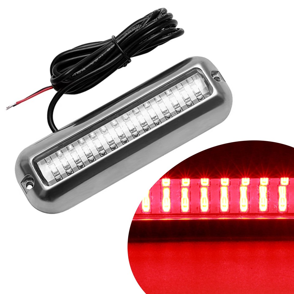 Underwater Boat Transom Light 42 LED Waterproof Lamp Marine Hardware ...