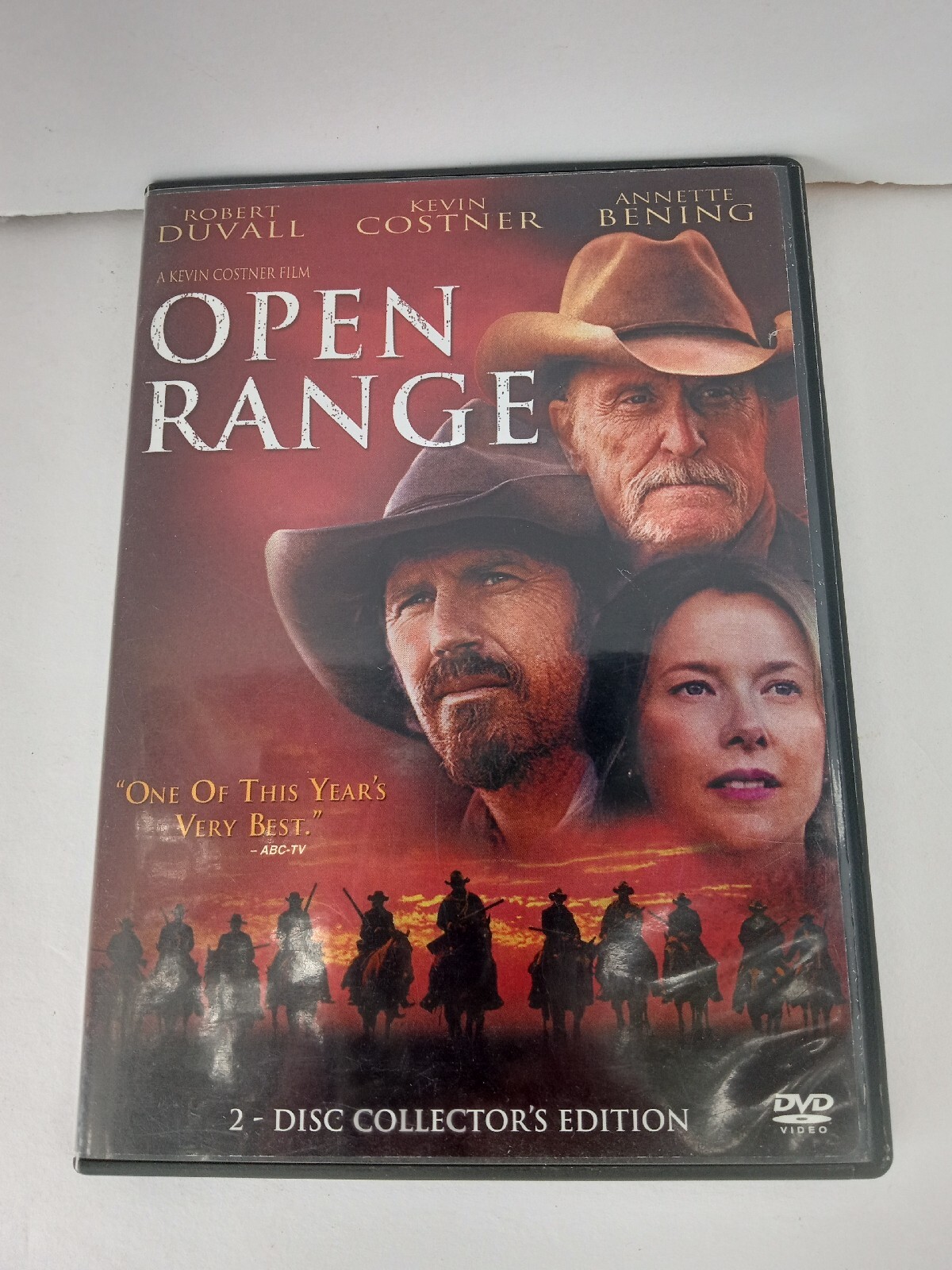 Open Range DVD 2004 Touchstone Robert Duvall Kevin Costner Annette ...