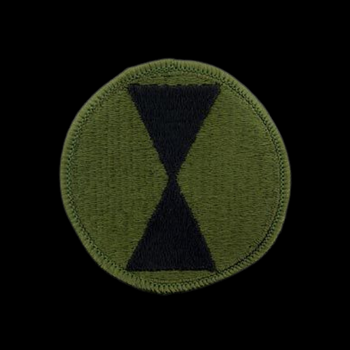 US ARMY 7TH INFANTRY DIV. SUB HAT PATCH CAP THIS WE’LL DEFEND VETERAN ...