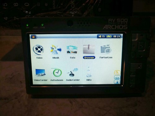Archos AV500 30 GB Mobile Digital Video Recorder | eBay.de