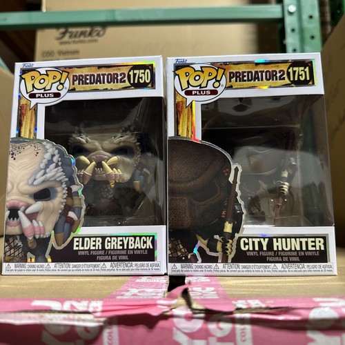 Predator 2- Elder Greyback And City Hunter Funko Pop! #1750 #1751 Set ...
