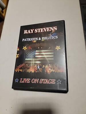 Ray Stevens Patriots & Politics Live On Stage DVD Looks Unused & Mint ...