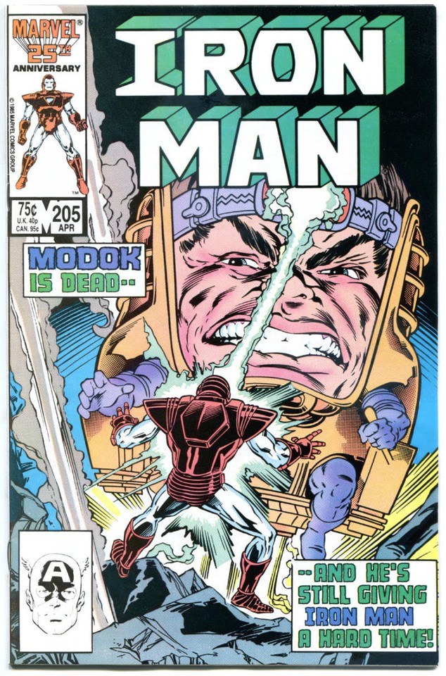 IRON MAN #202 203 204 205, VF+, Tony Stark, 1968, more in store, 4 ...