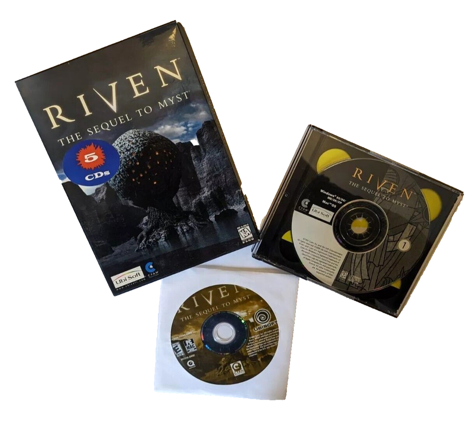 Riven: The Sequel to Myst (Windows/Mac, 1997) CD and DVD Versions | eBay