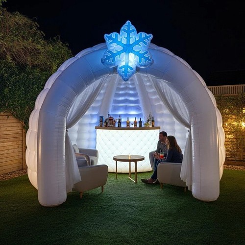 20ft diameter Inflatable Snow Igloo Inflatable Dome Tent inflatable ice ...