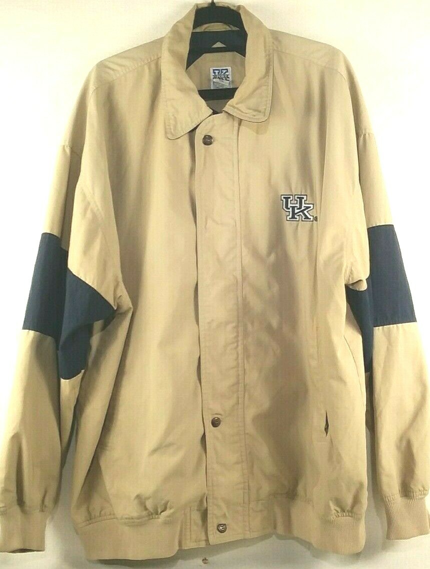 Kentucky Wildcats K Sport by Dawahares XXL Jacket Khaki Brown ...
