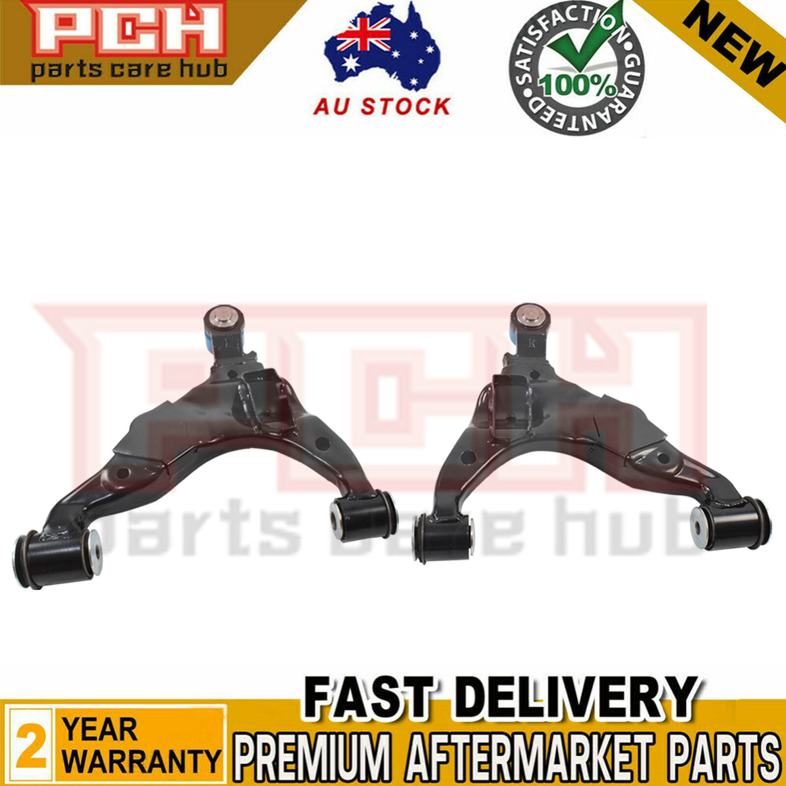 Front Upper & Lower Control Arms Fit Prado 120 KDJ120 KZJ120 RZJ120 ...
