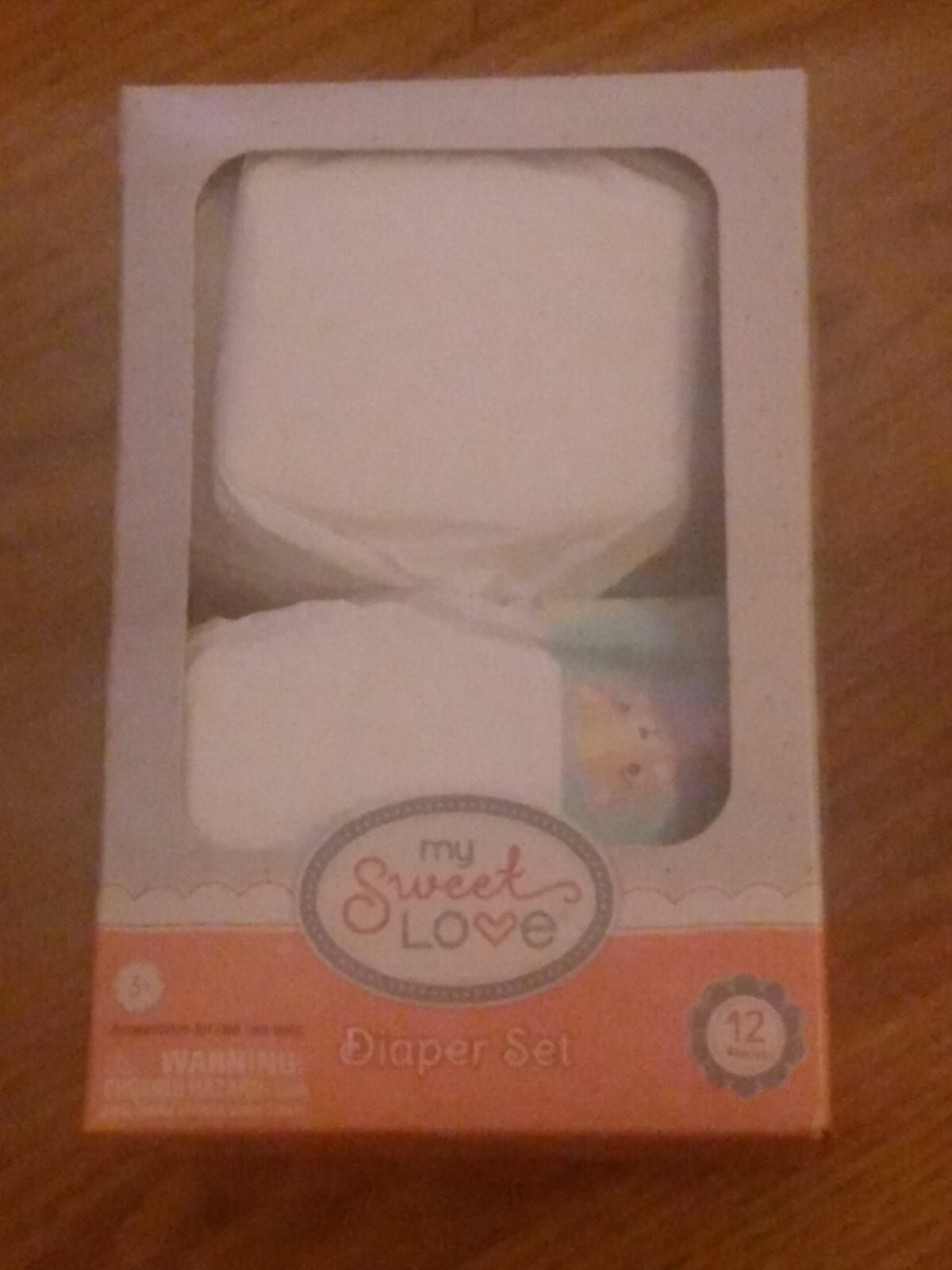 My Sweet Love Diaper Set for Doll New 18" Baby Dolls 12 Diapers per ...