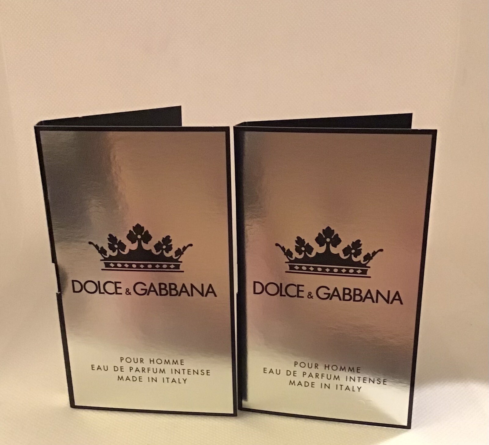 DOLCE and GABBANA King Pour Homme EDP Intense Perfume .05 Fl oz/1.5ml ...