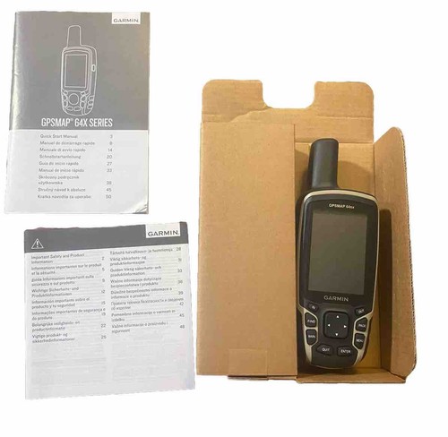 Buy Garmin GPSMAP 64sx Handheld GPS With Navigation Sensors online | eBay