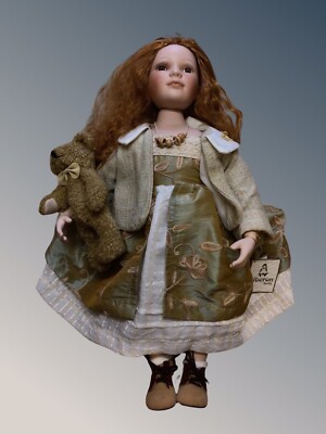 Alberon Porcelain Doll ABBEY Limited Edition 26” Soft Body Clothing ...