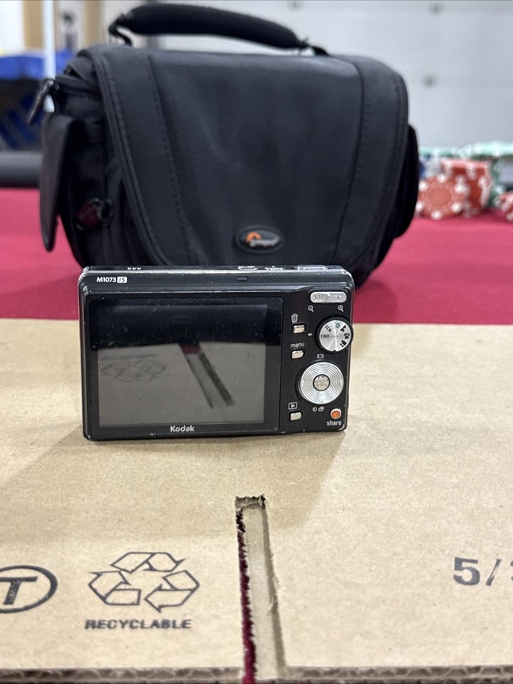 Kodak EasyShare M1073 IS 10.2MP Digital Camera - Black ‼️NICE‼️ ...
