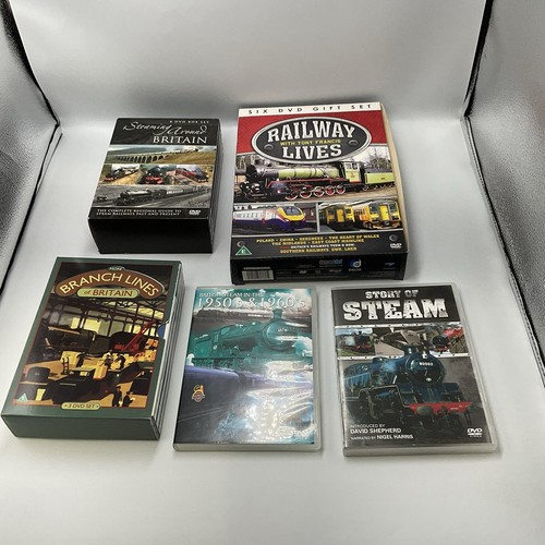 Assorted Bundle Of Steam Train & Railway Enthusiast DVDs/ Box Sets Job ...