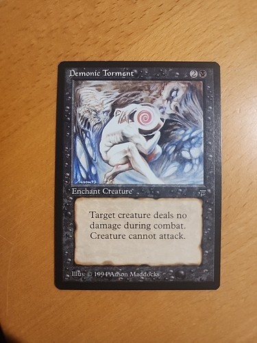 ~Demonic Torment~ MTG Magic the Gathering Legends Unplayed | eBay