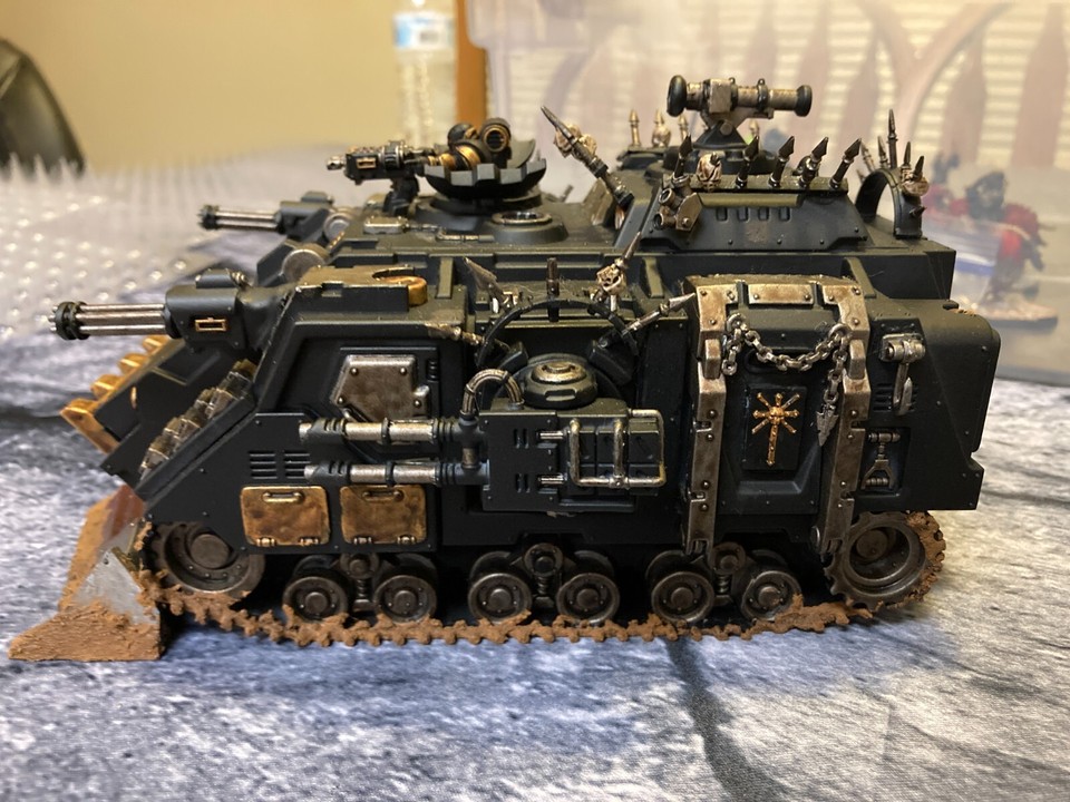 3d Printed Proxy of Chaotic Land Tank Raider for use in Scifi Games ...