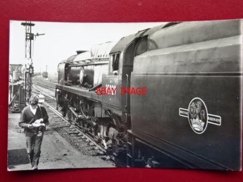 PHOTO SR MERCHANT NAVY LOCO NO 35029 ELLERMAN LINE | eBay