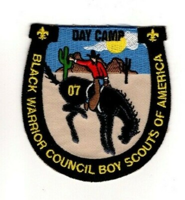 BSA, Black Warrior Council Tuscaloosa Alabama, 2007 Event Patch | eBay