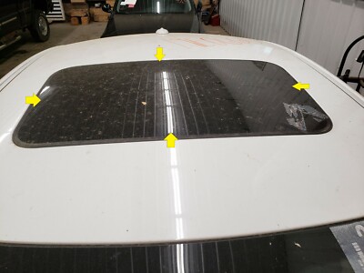 2012 JAGUAR XF SUN MOON ROOF GLASS WINDOW ONLY | eBay