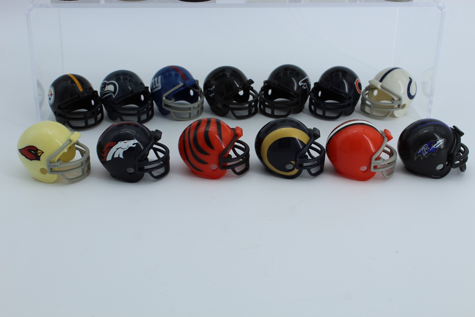 Vintage NFL Mini 1.5" Plastic Football Helmets Gumball Machine Type ...
