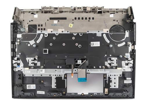 Genuine Dell G15 5520 5525 Palmrest with UK Layout £ Backlit Keyboard ...